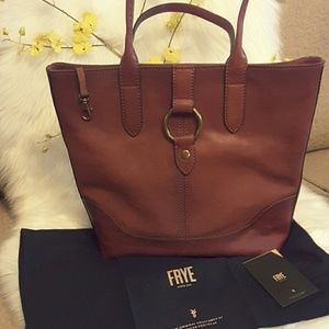 Frye | Bags | Frye Genuine Leather Ring Tote Db32 Cognac | Poshmark